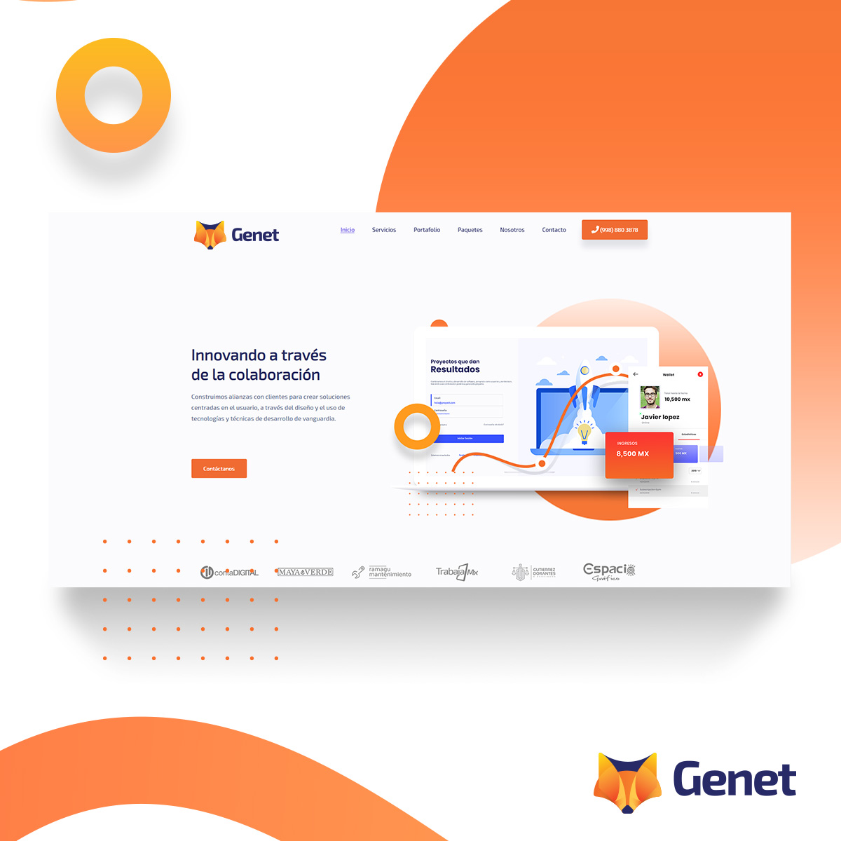 Genet | Páginas Web, Apps y Aplicaciones Web